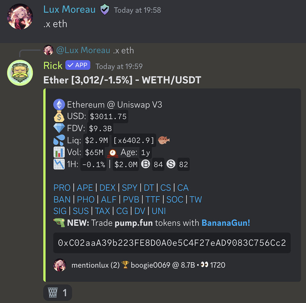 Rick Chainley: The Ultimate AI/Crypto Bot for Discord and Telegram ...